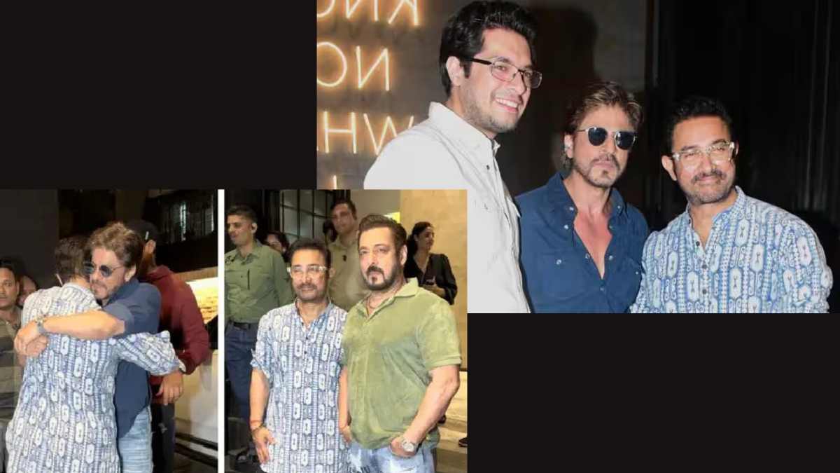 Shah Rukh, Salman and Aamir Khan attend ‘Loveyapa’ screening
